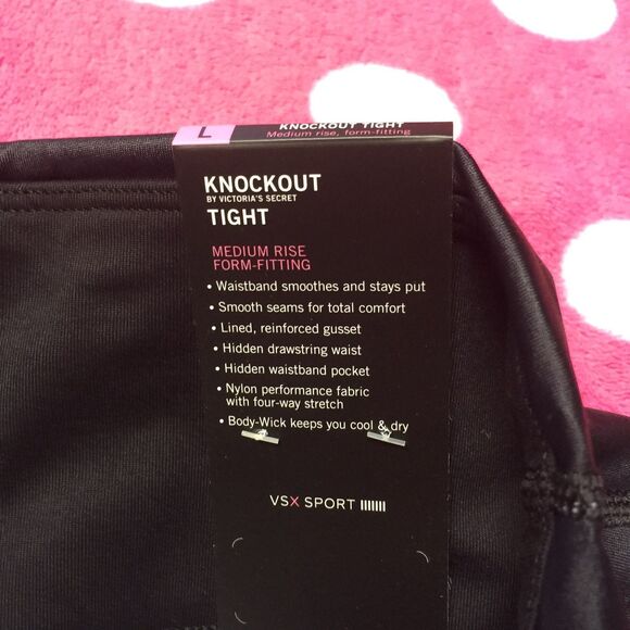 Victoria's Secret | Pants & Jumpsuits | Vsx L Graphic Knockout Sport ...